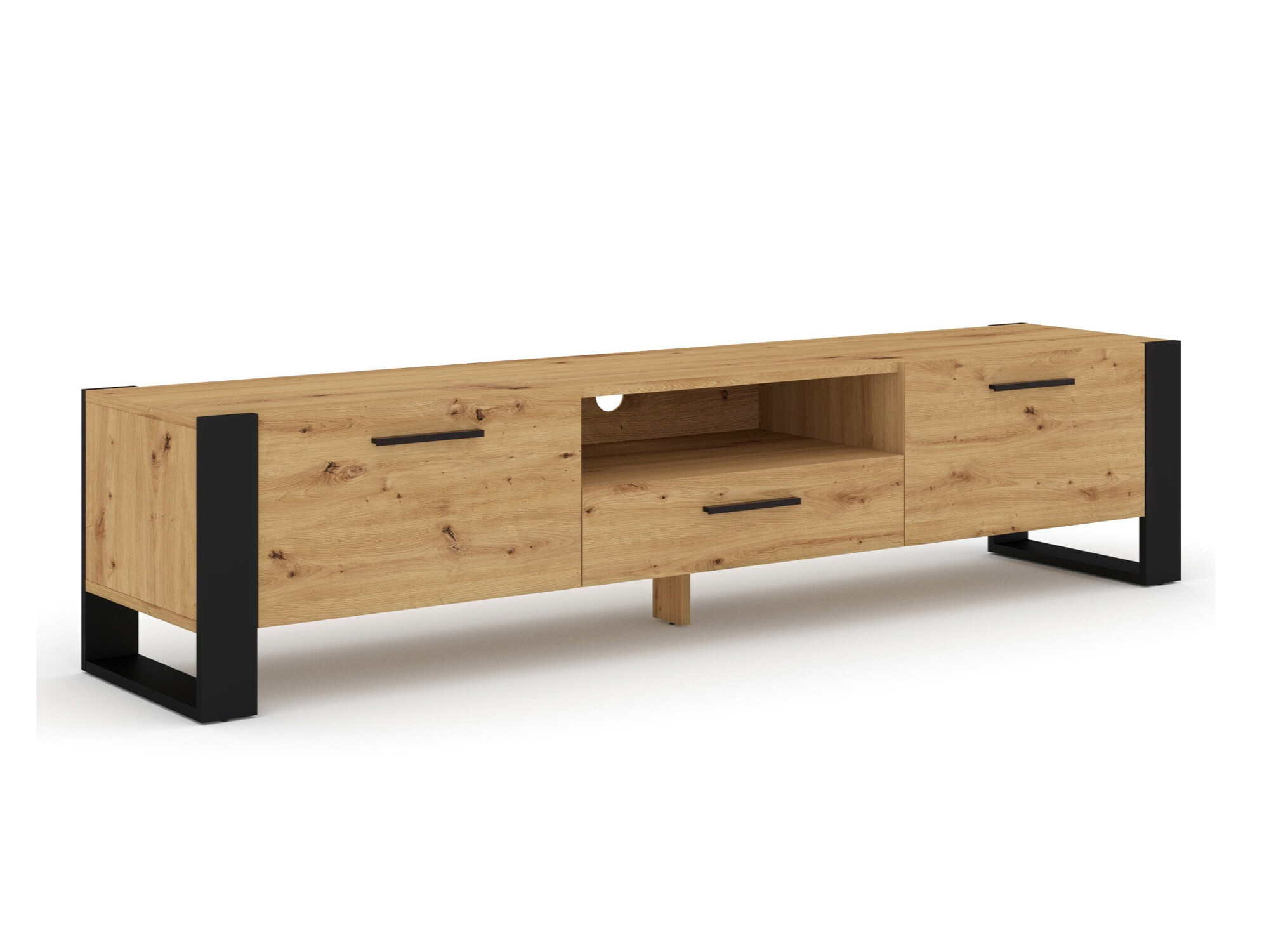 TV stand Cordoro 101 (Artisan oak) - Living room furniture | Epipla1.gr